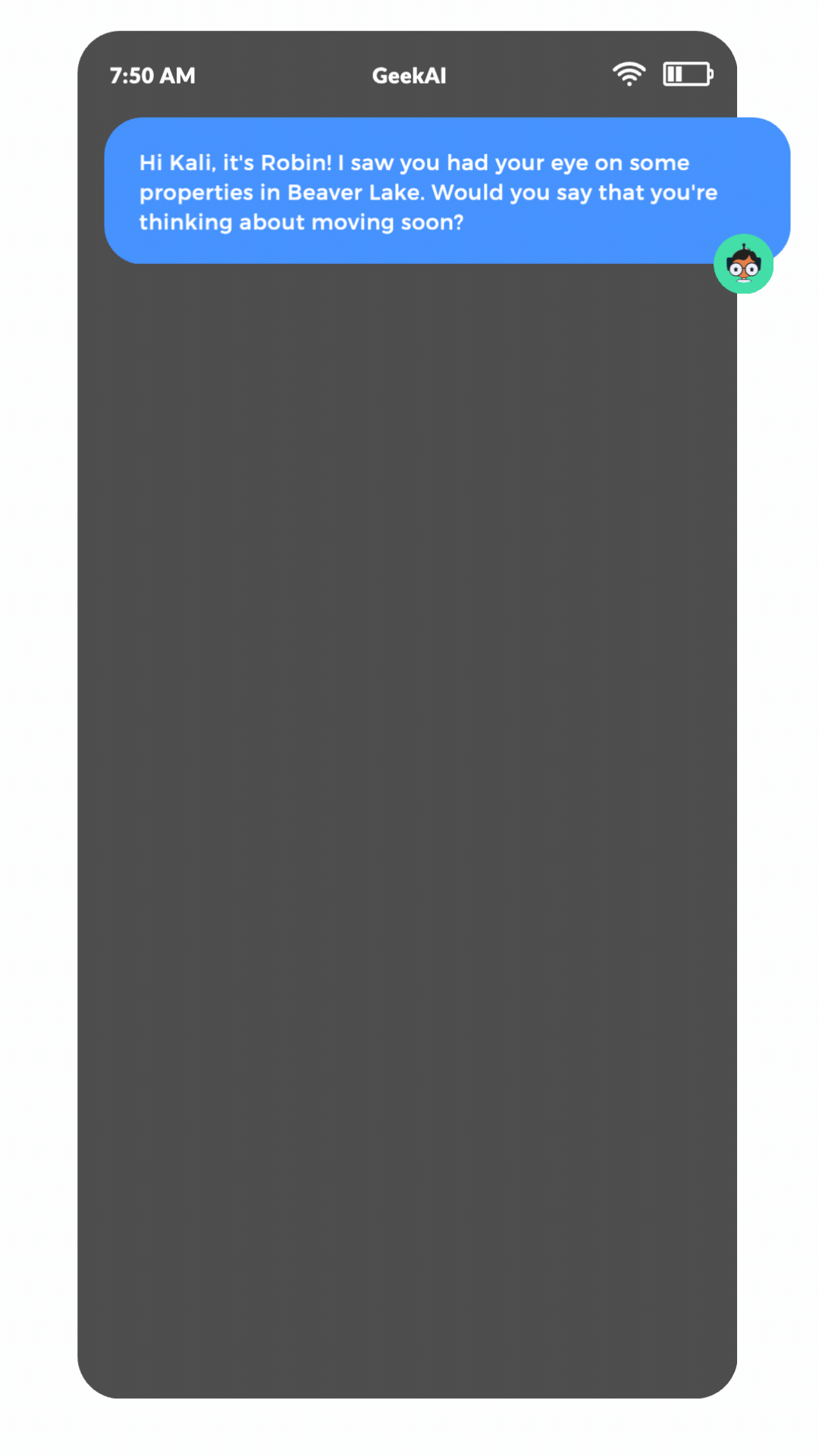 Real Geeks Geek AI Assistant